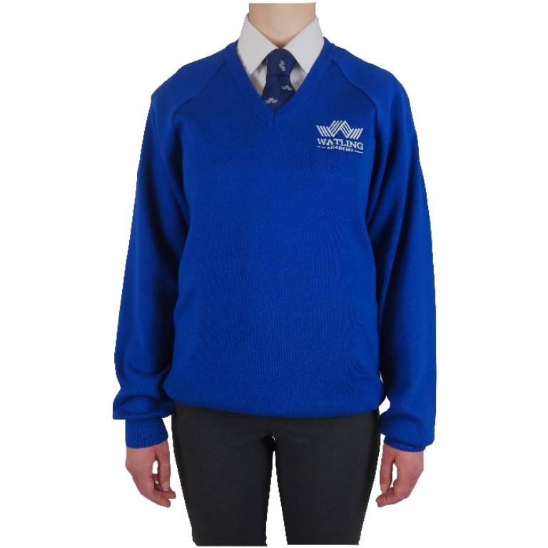 Watling Academy V Neck Jumper - Maisies Schoolwear